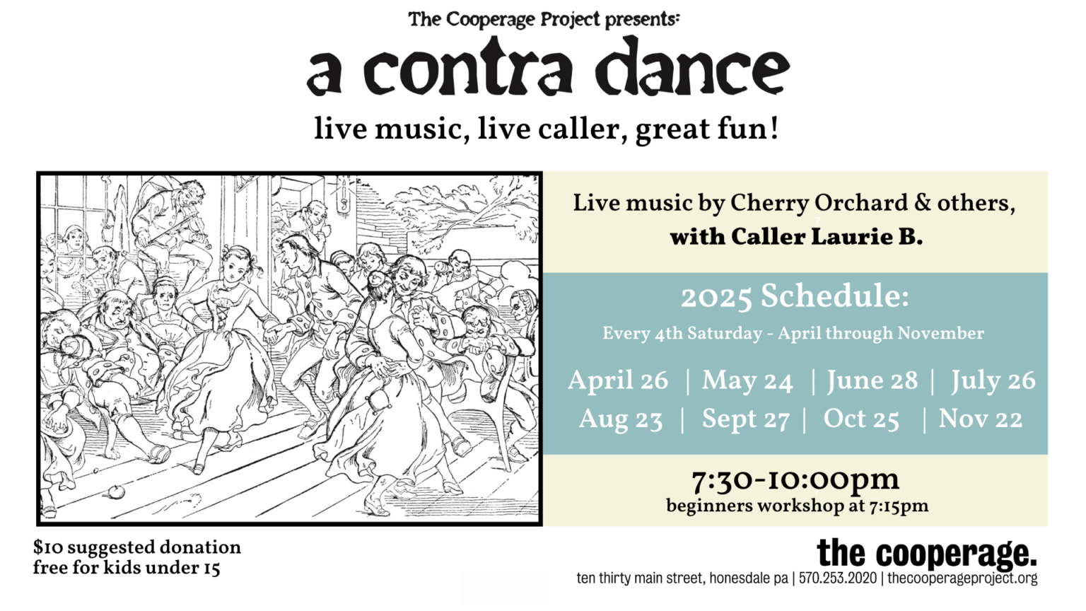 Contra Dance - The Cooperage Project