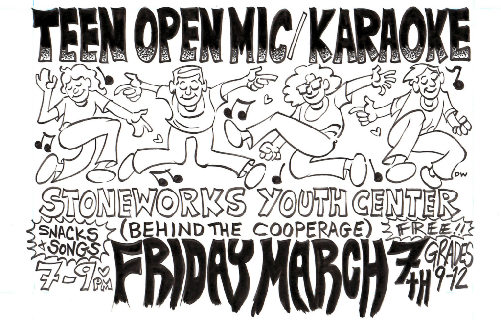 Teen Open Mic + Karaoke - The Cooperage Project